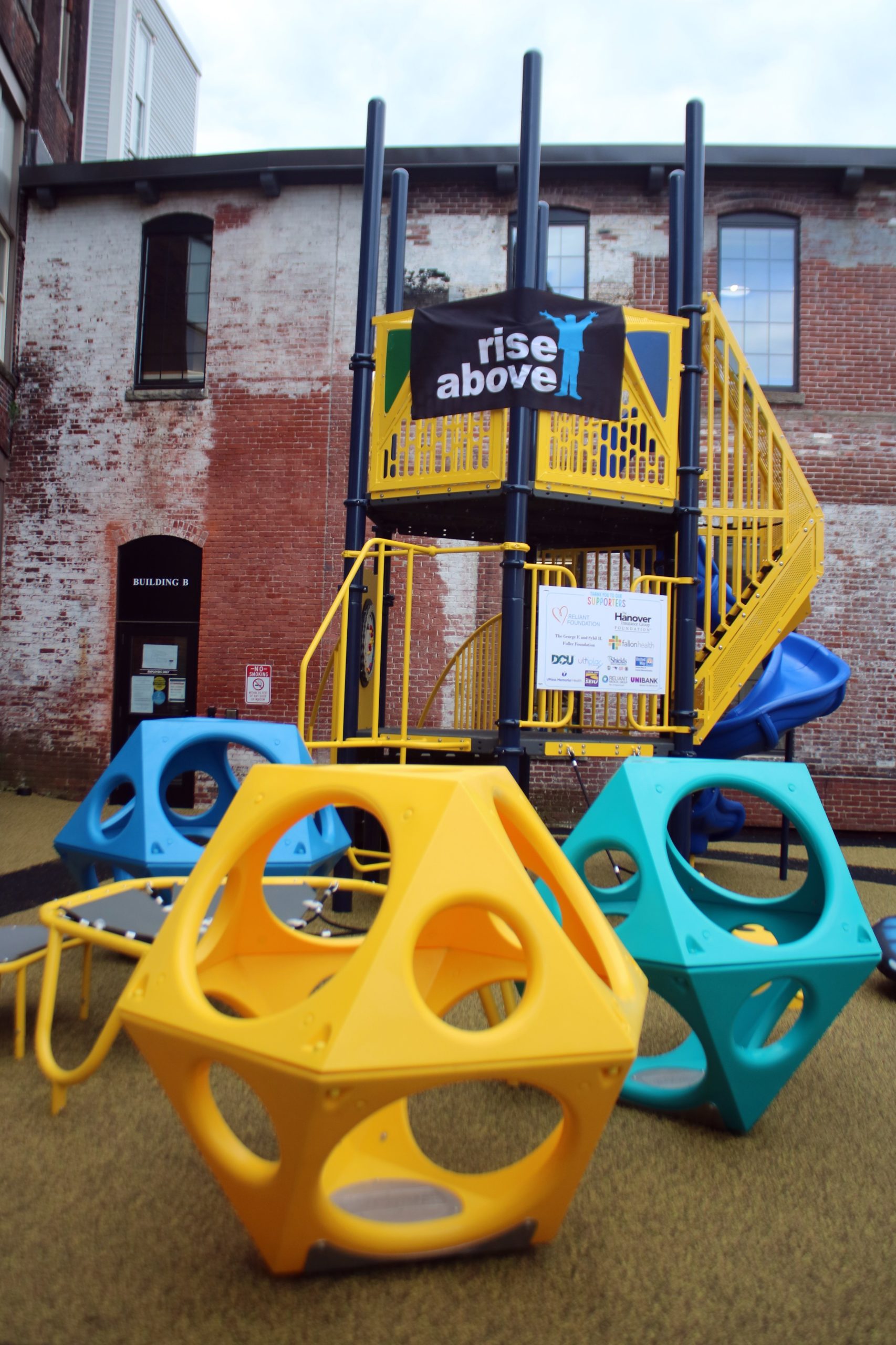 We built a playground! | Rise Above Foundation